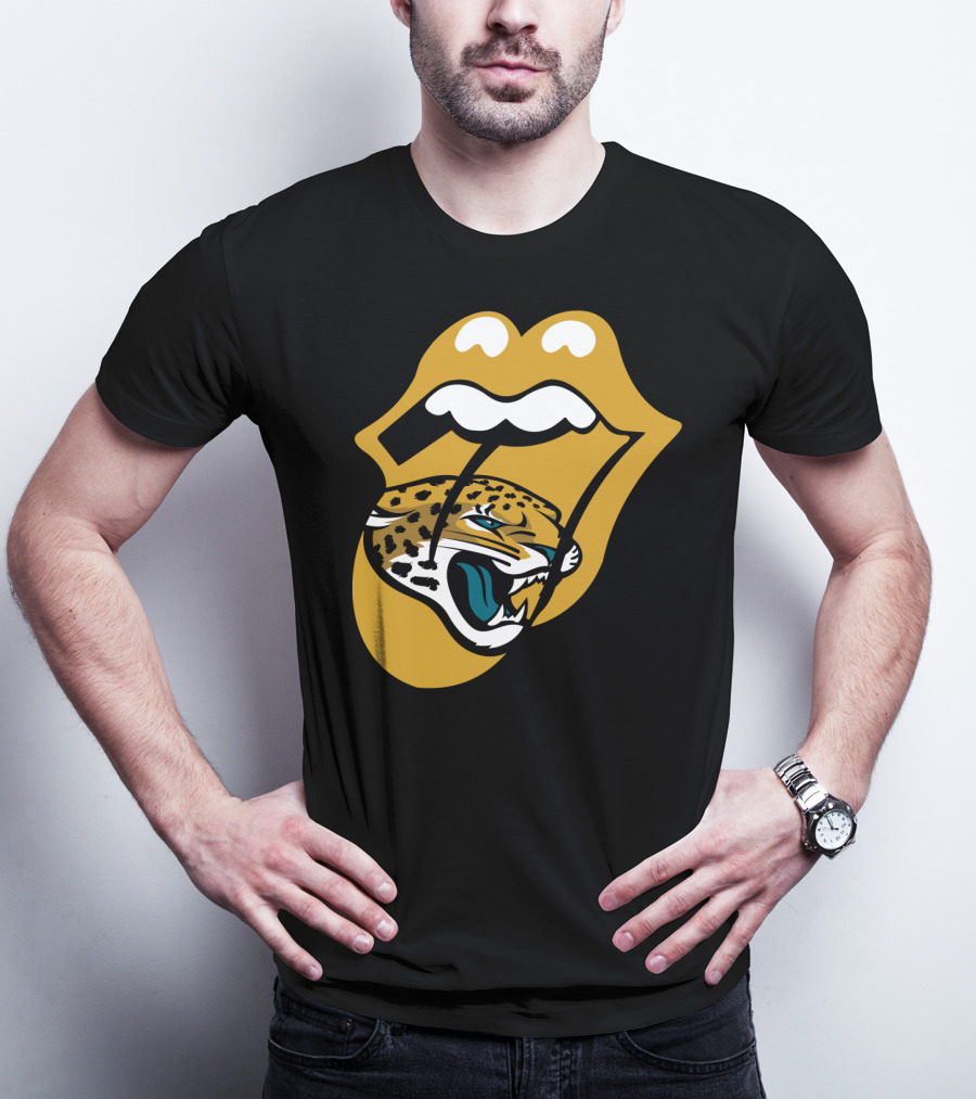 Jacksonville Jaguars Logo With Iconic Tongue T-Shirt