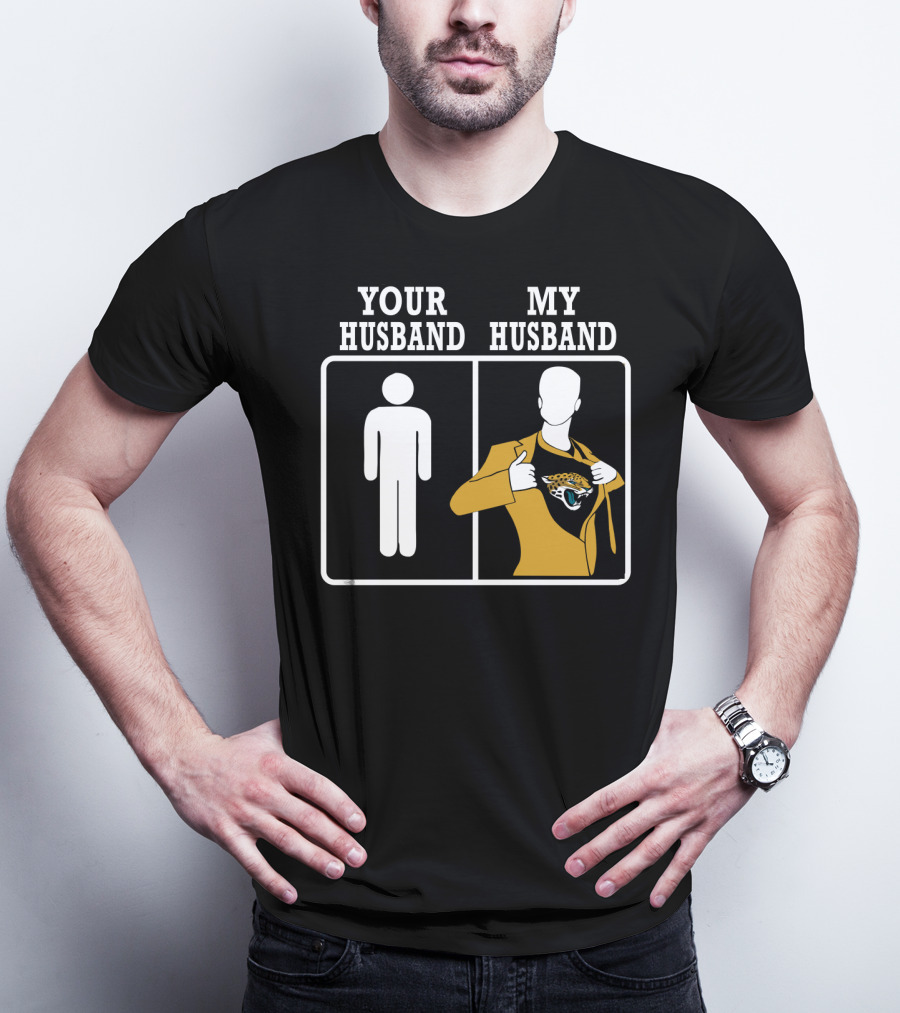 Your Husband My Husband Jacksonville Jaguars T-Shirt