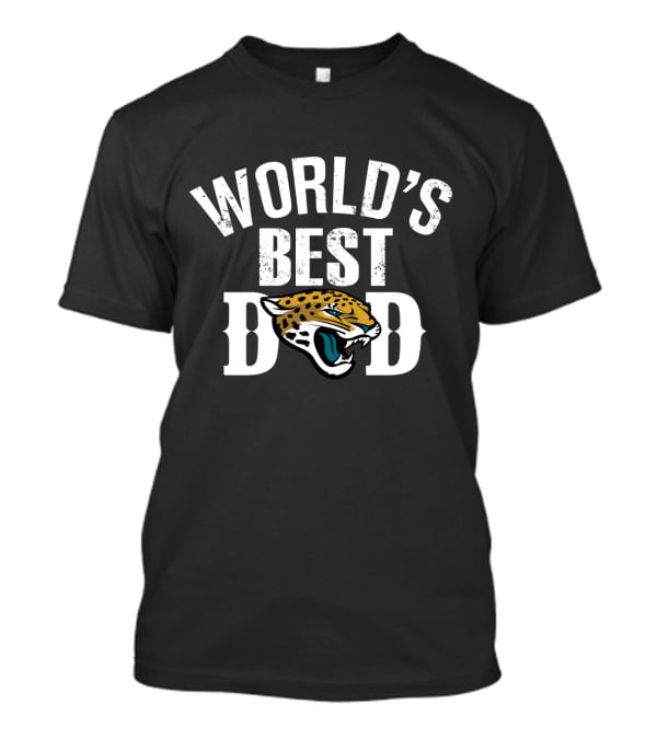 World's Best Dad Jacksonville Jaguars T-Shirt