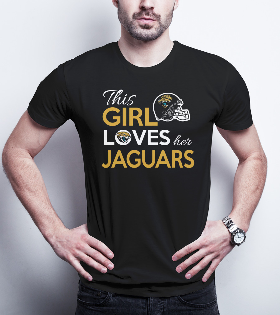 This Girl Loves Her Jacksonville Jaguars T-Shirt