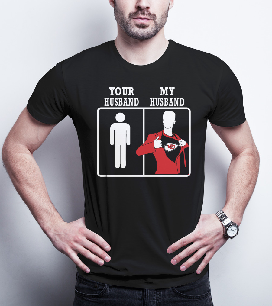 Your Husband My Husband Kansas City Chiefs T-Shirt