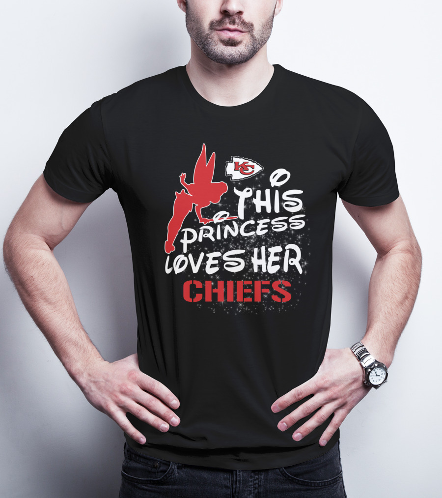 This Princess Loves Her Kansas City Chiefs T-Shirt