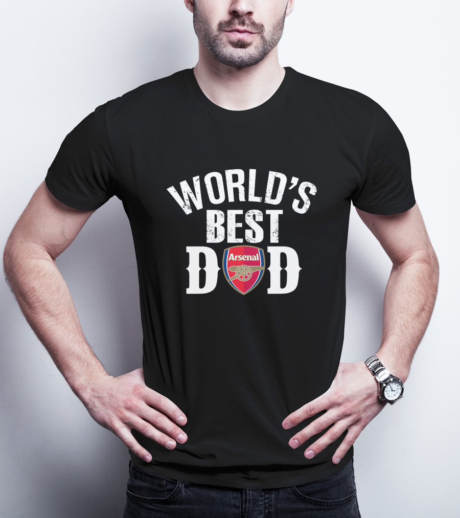 World's Best Dad Arsenal T-Shirt