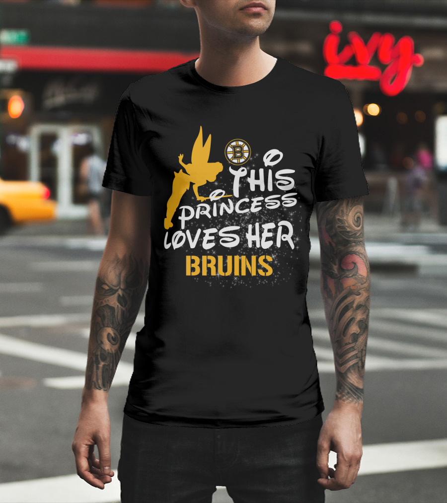 This Princess Loves Her Bruins Boston Bruins T-Shirt