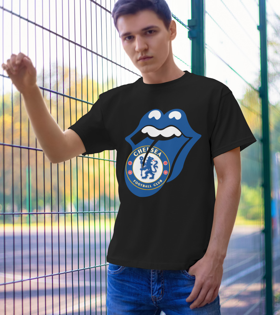 Chelsea Football Club Blue Tongue T-Shirt