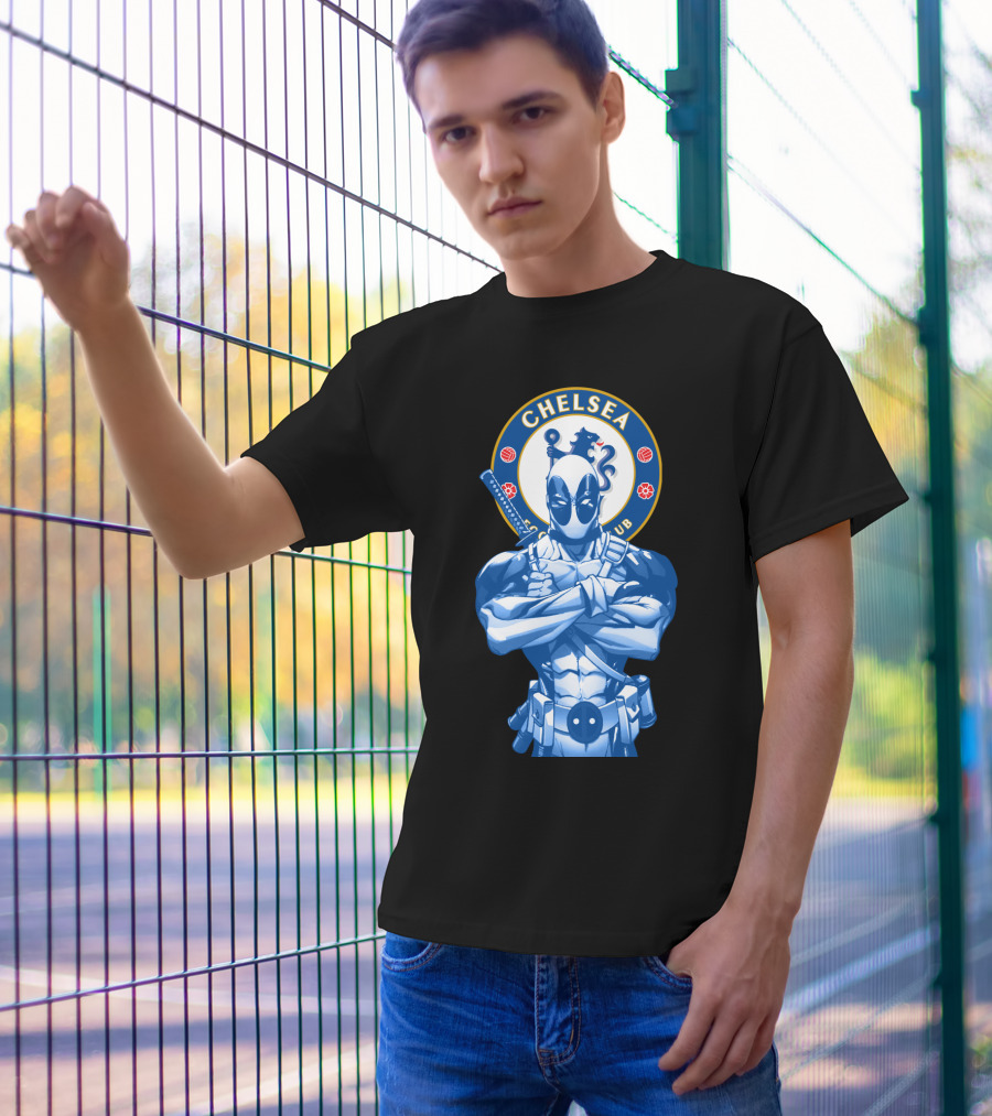 Chelsea Football Club Superhero Crossover T-Shirt