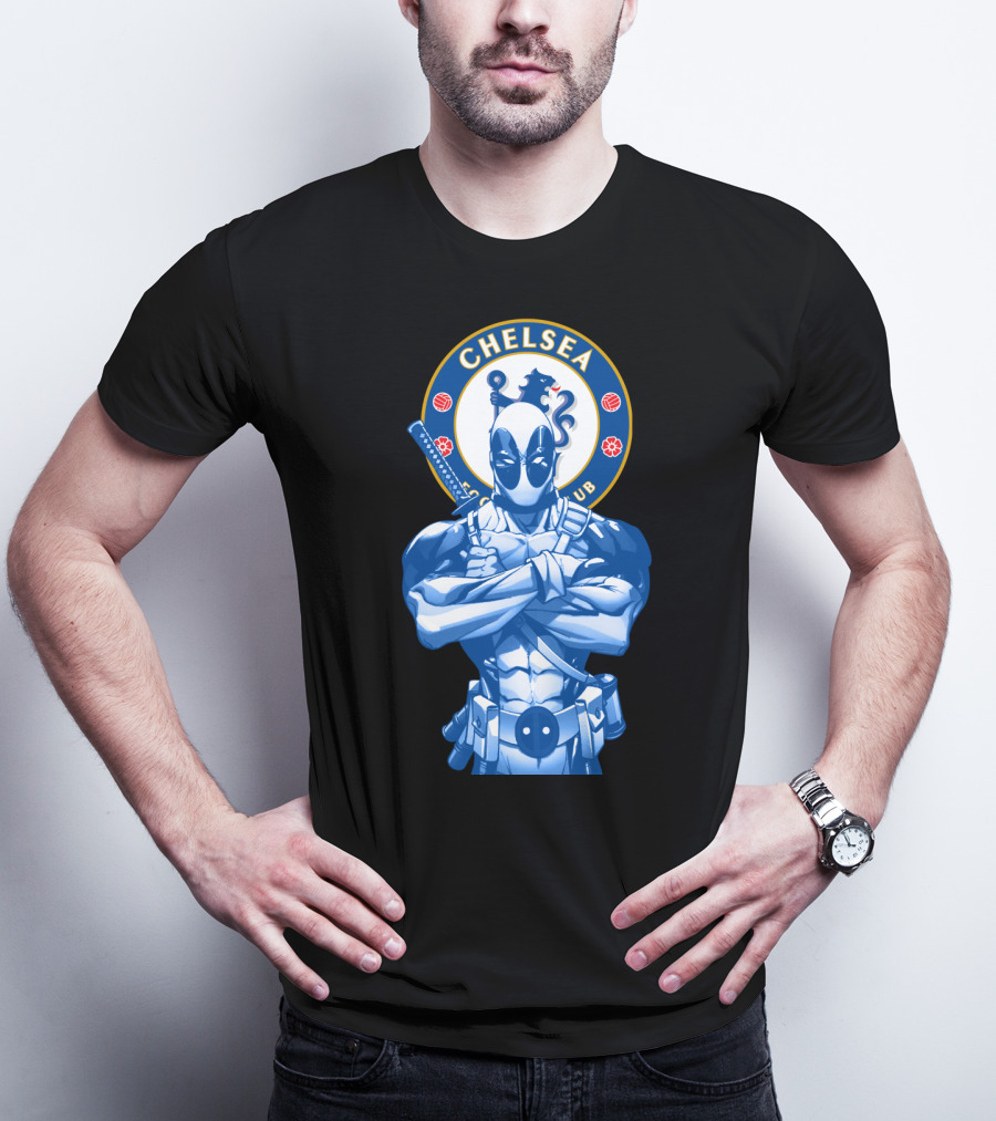 Chelsea Football Club Superhero Crossover T-Shirt